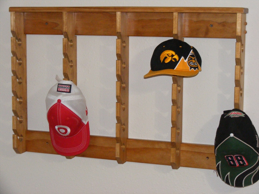 Hat Rack, Hat Rack With Shelf, Cap Rack, Cap Display, Hat Display - Etsy