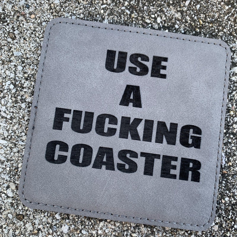 Coasters Funny Messages - Etsy