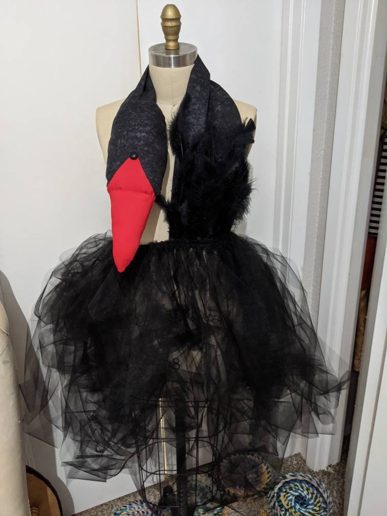 Handmade Swan Dress Inspired by Bjork Swan Costume Dress - Etsy