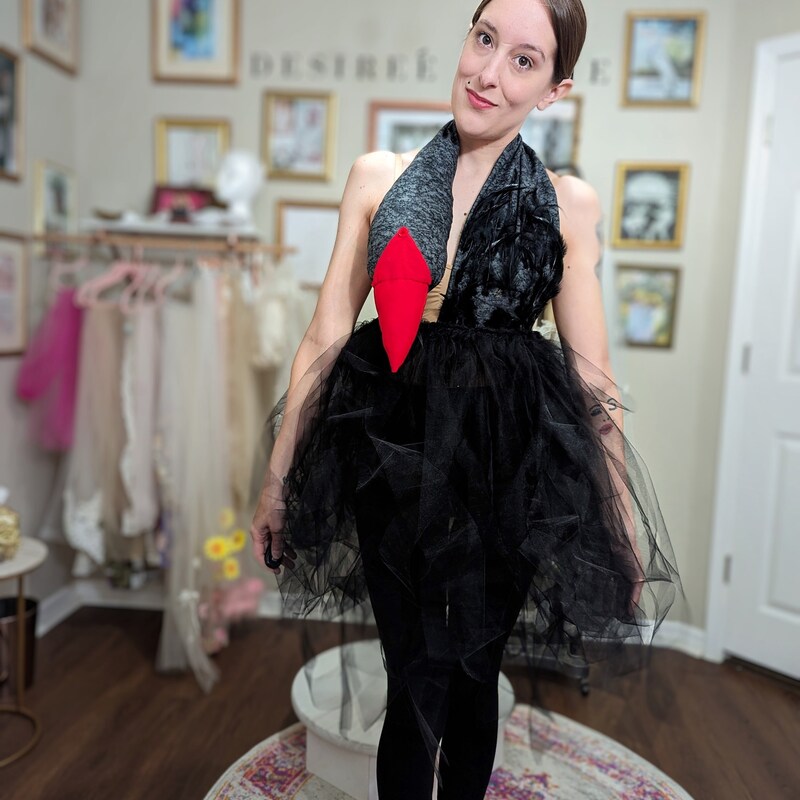 Black Swan Dress Woman - Etsy
