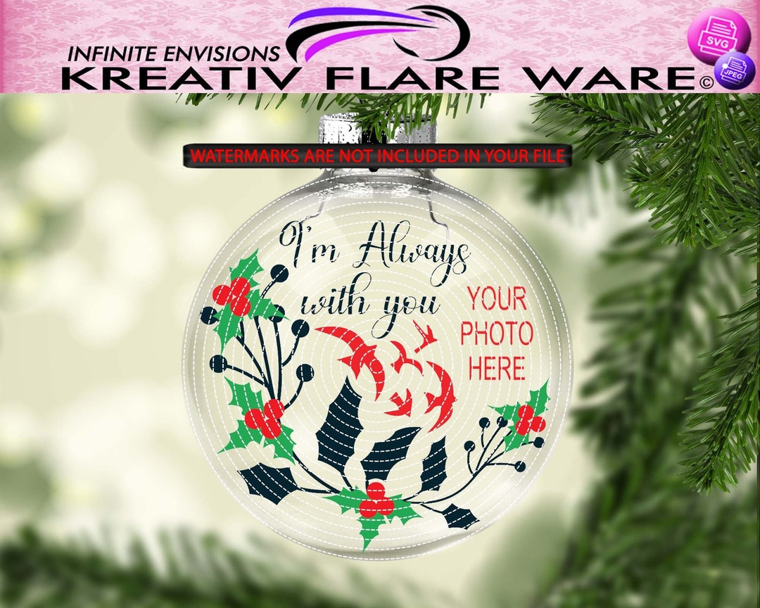 I'm Always With You (quote for Transparency Film Only) Svg/jpeg File ...