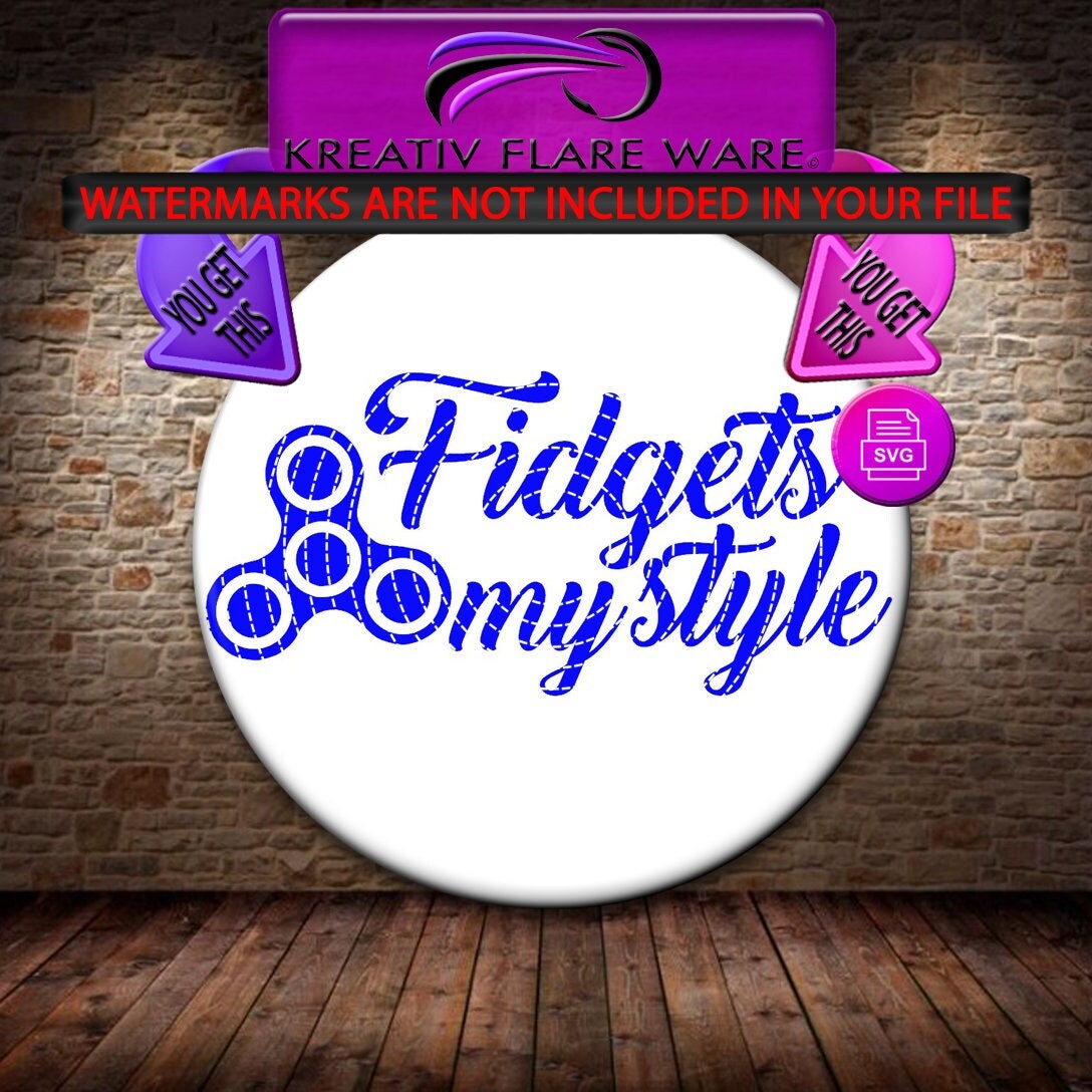 Fidget SVG File PLEASE READ Details - Etsy