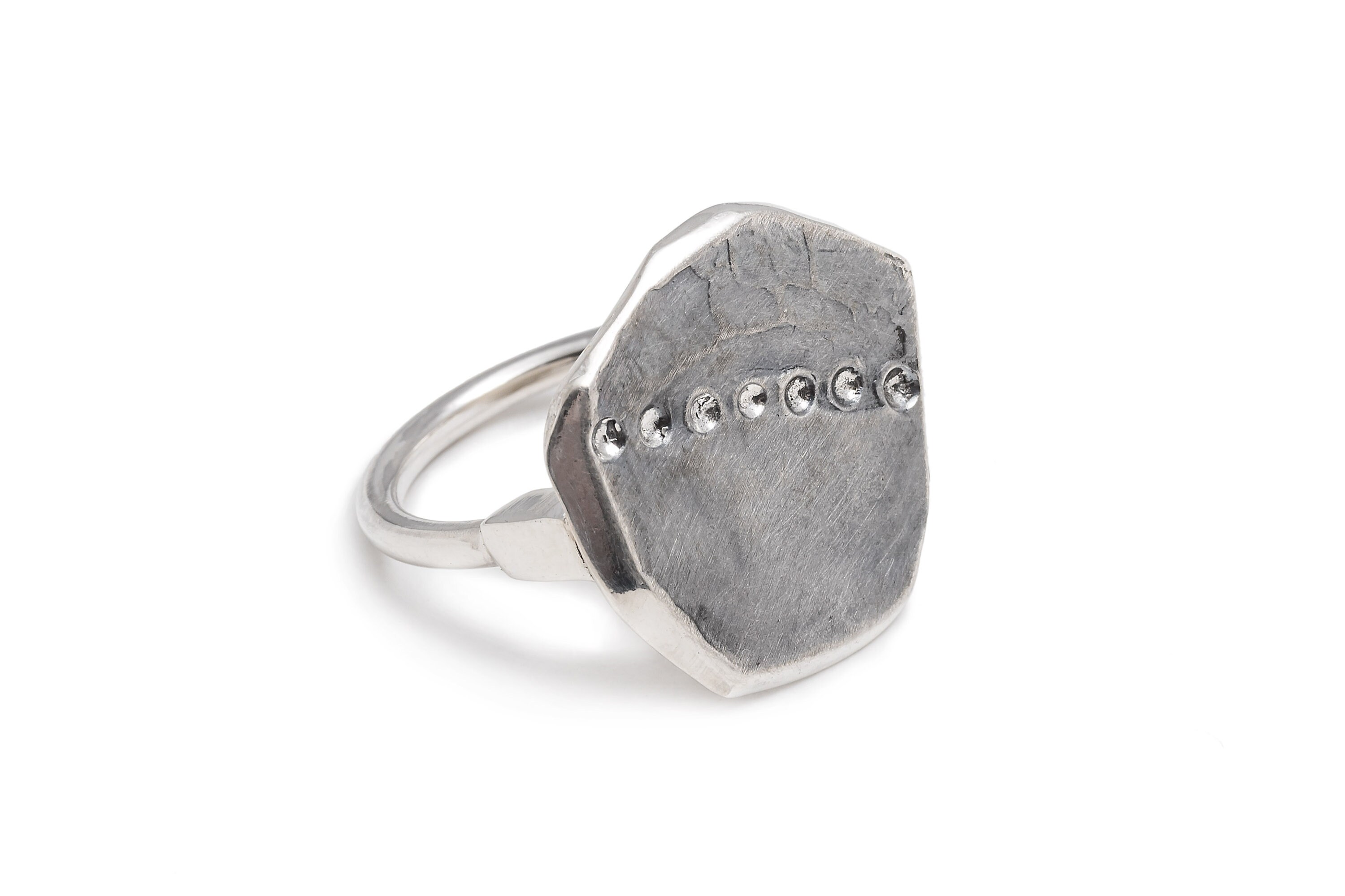 Roman Ring, Signet Solid Silver Ring, Statement Ring, Contemporary ...