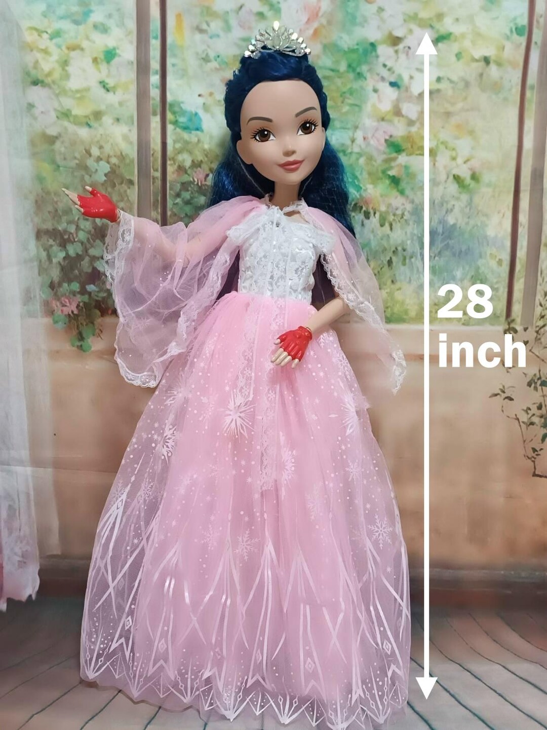 Pink Princess Dress Set for 28 Inch (71 Cm) Disney Descendants Doll (no ...