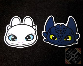 Toothless decal | Etsy