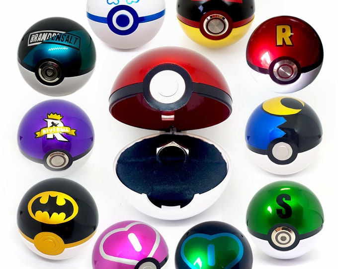 Pokeball Ring Box & Stand - Etsy