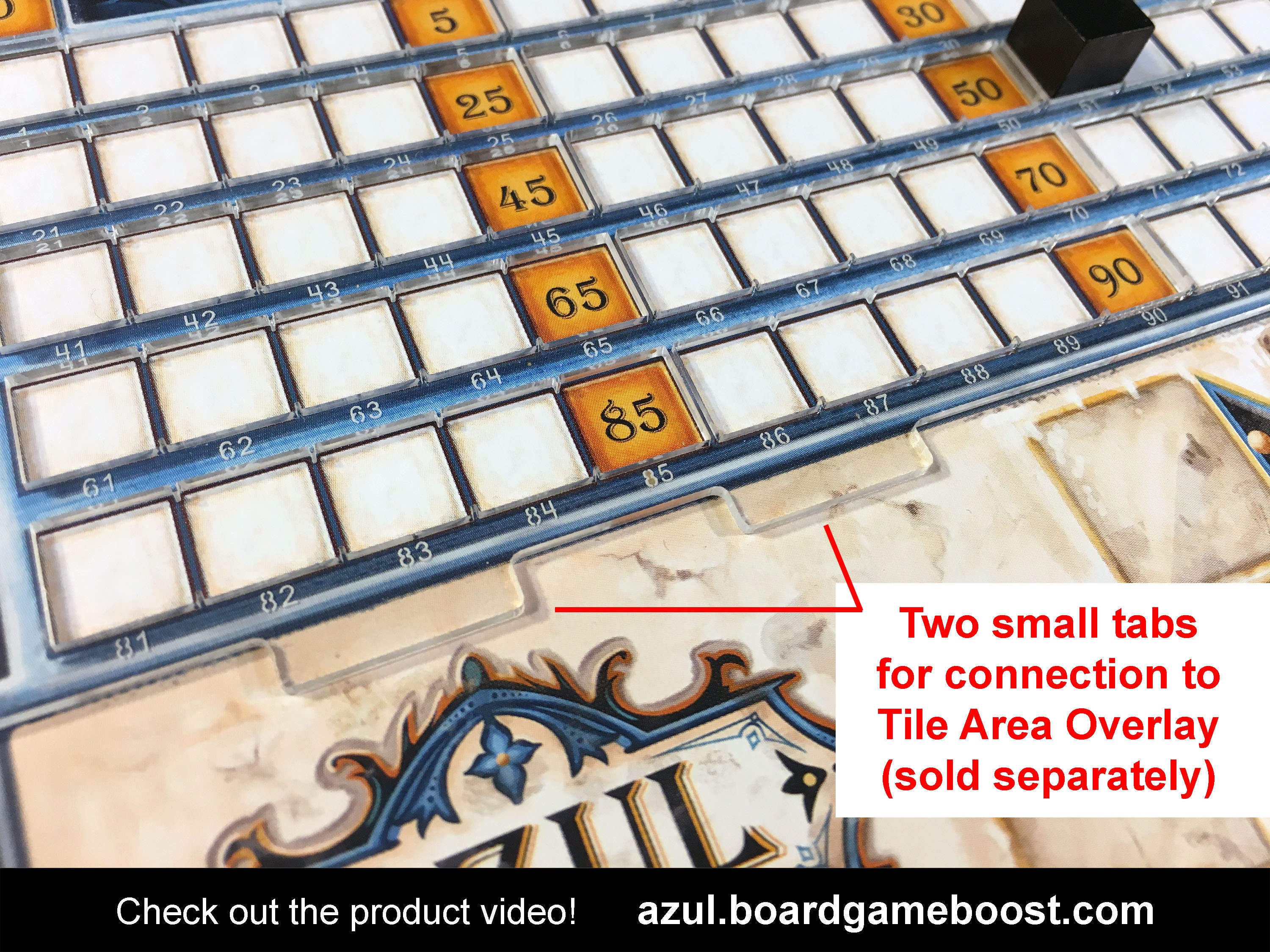 Azul SCORE TRACK Player Board Overlay - Etsy.de