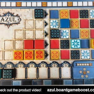 Azul TILE AREA Player Board Overlay - Etsy