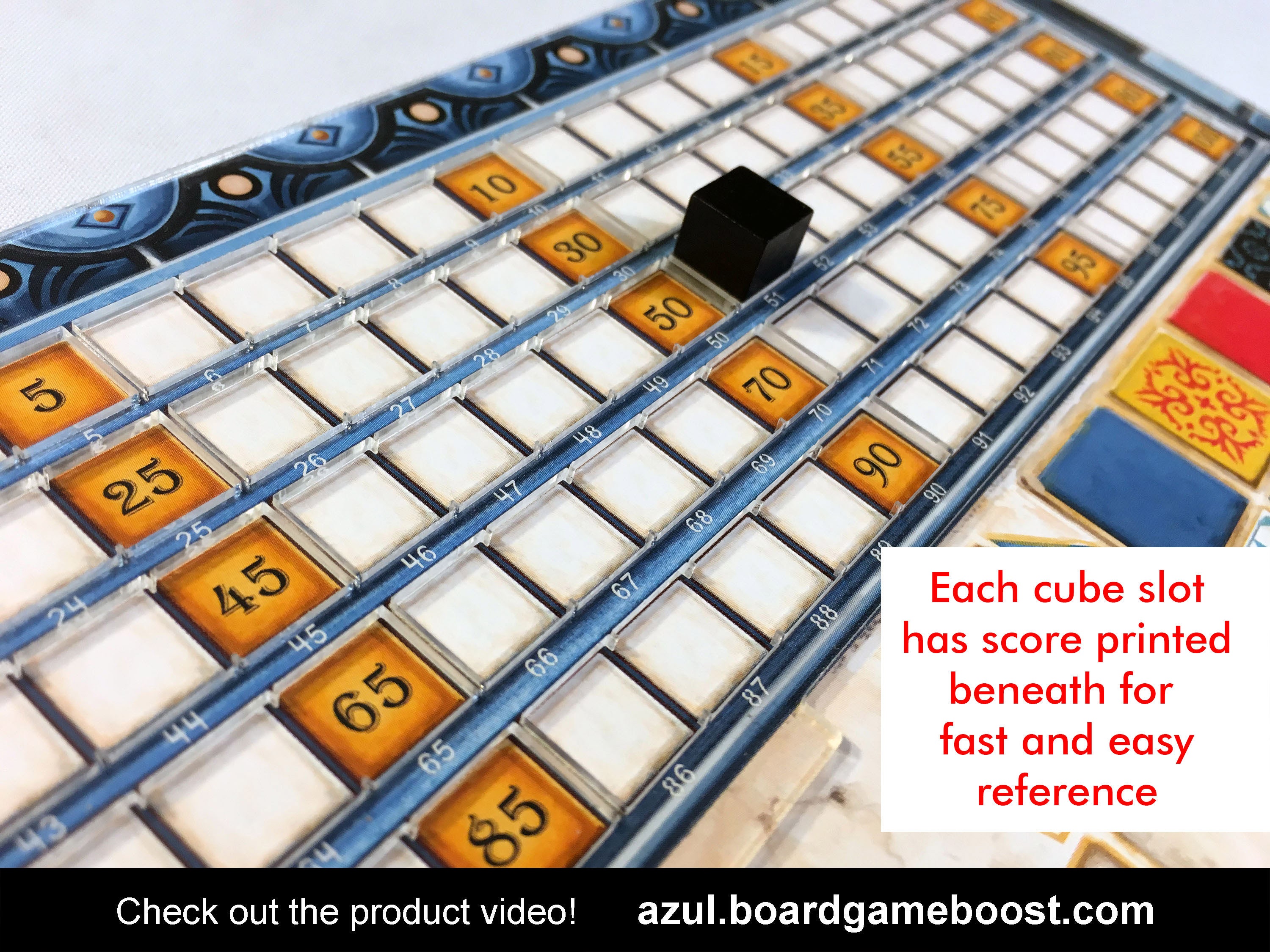 Azul SCORE TRACK Player Board Overlay - Etsy.de