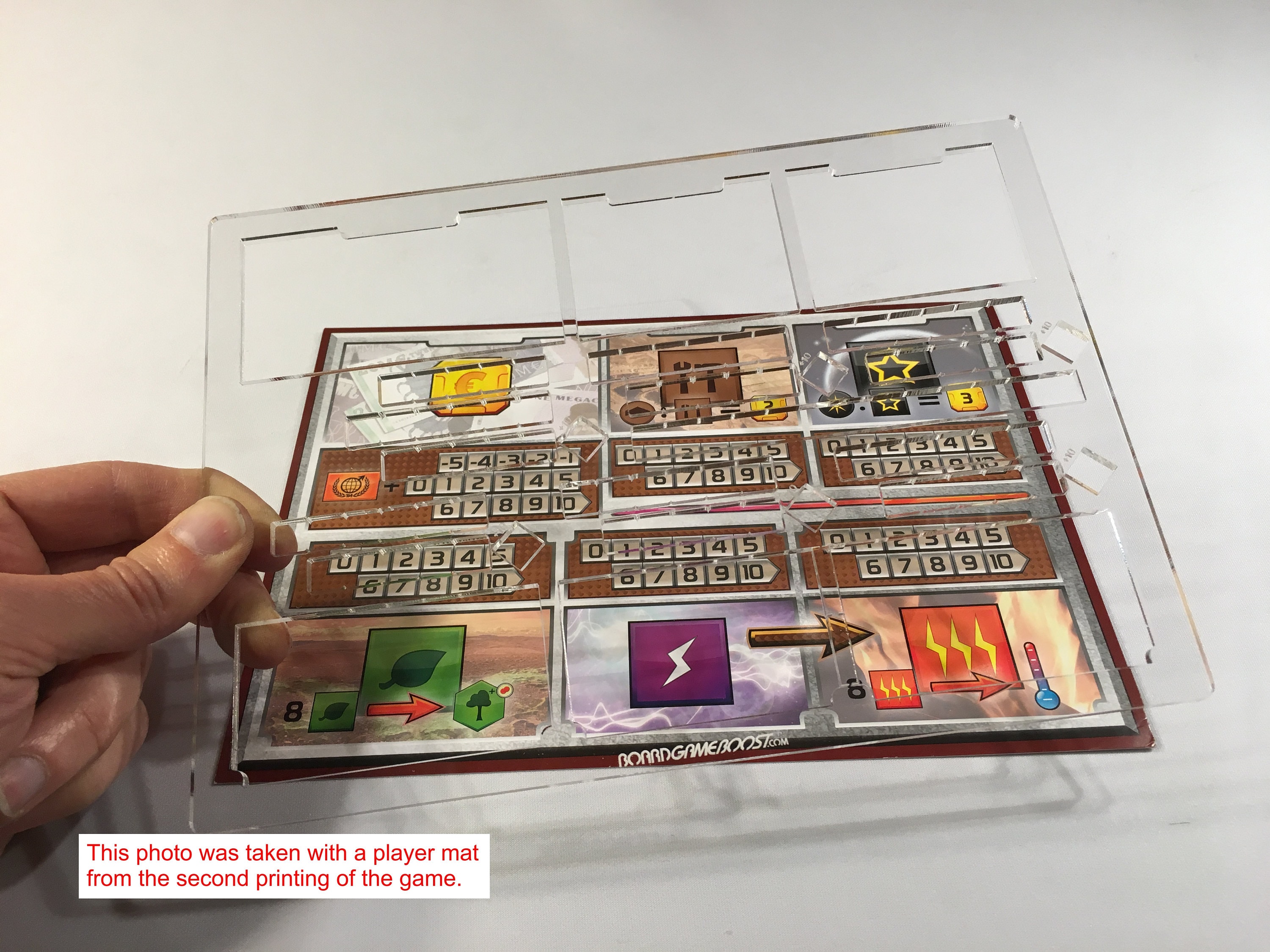 Terraforming Mars Player Mat Overlay ONLY (no Backboard) - Etsy Australia