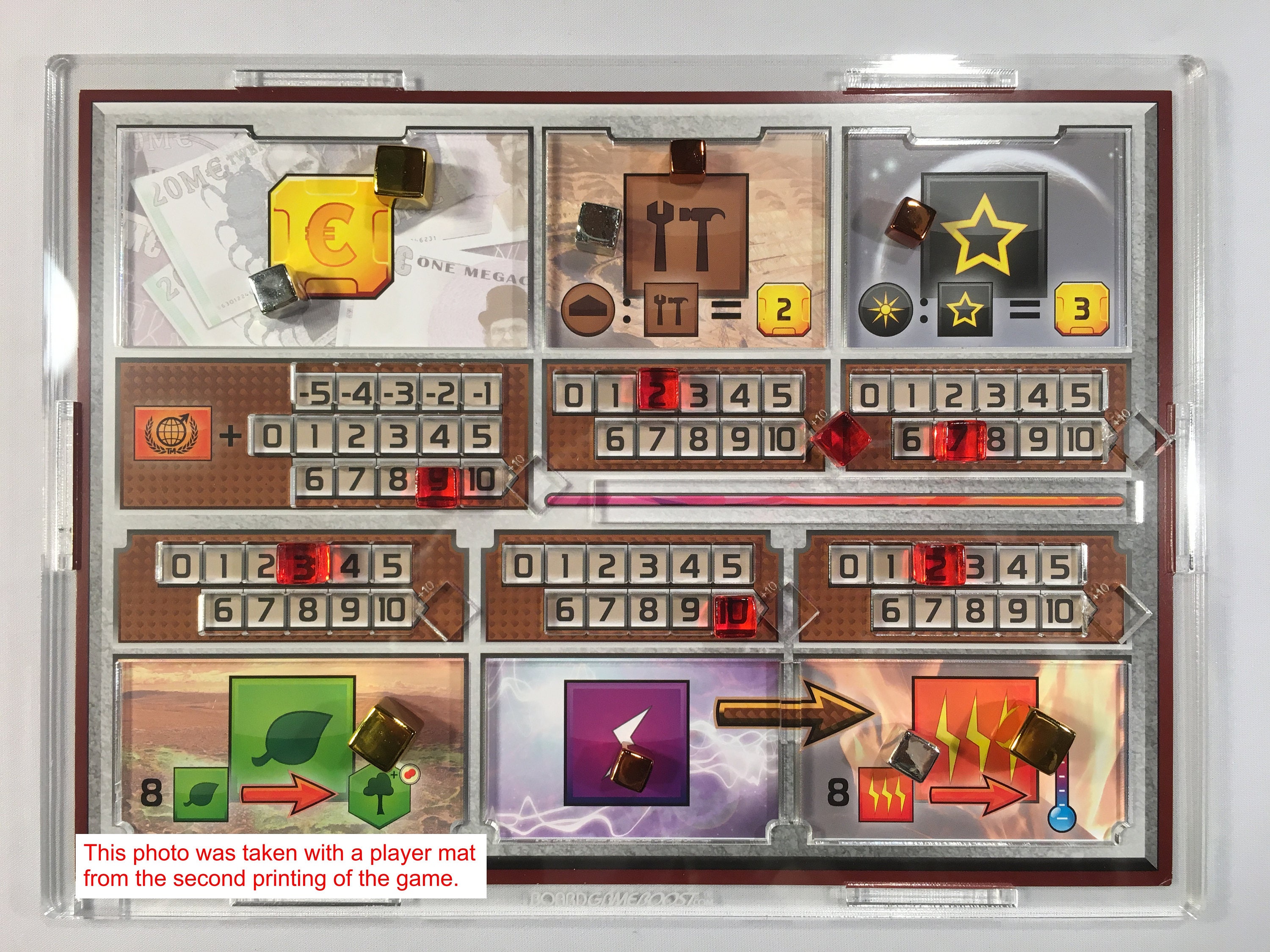 Terraforming Mars Player Mat Overlay WITH Backboard - Etsy