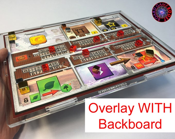 Terraforming Mars Player Mat Overlay WITH Backboard - Etsy