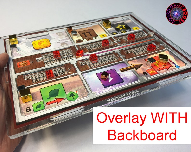 Terraforming Mars Player Mat Overlay WITH Backboard - Etsy