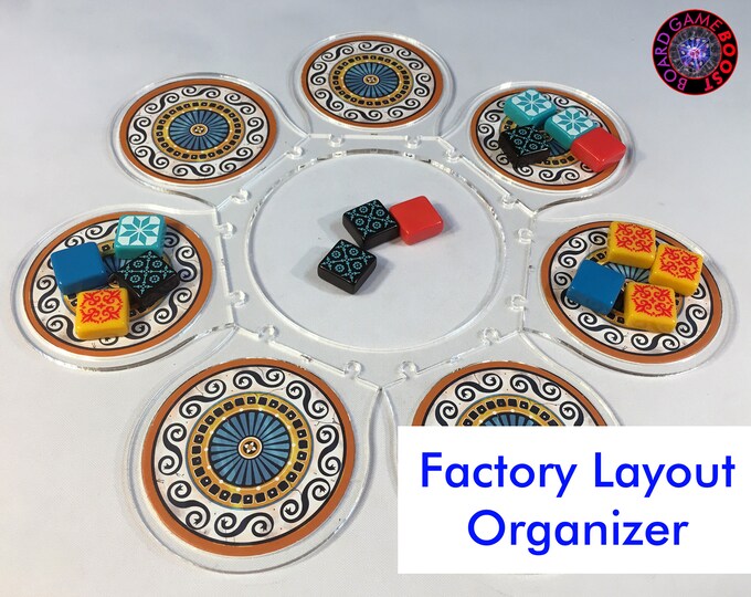 Azul/azul: Stained Glass of Sintra Factory Layout Organizer - Etsy