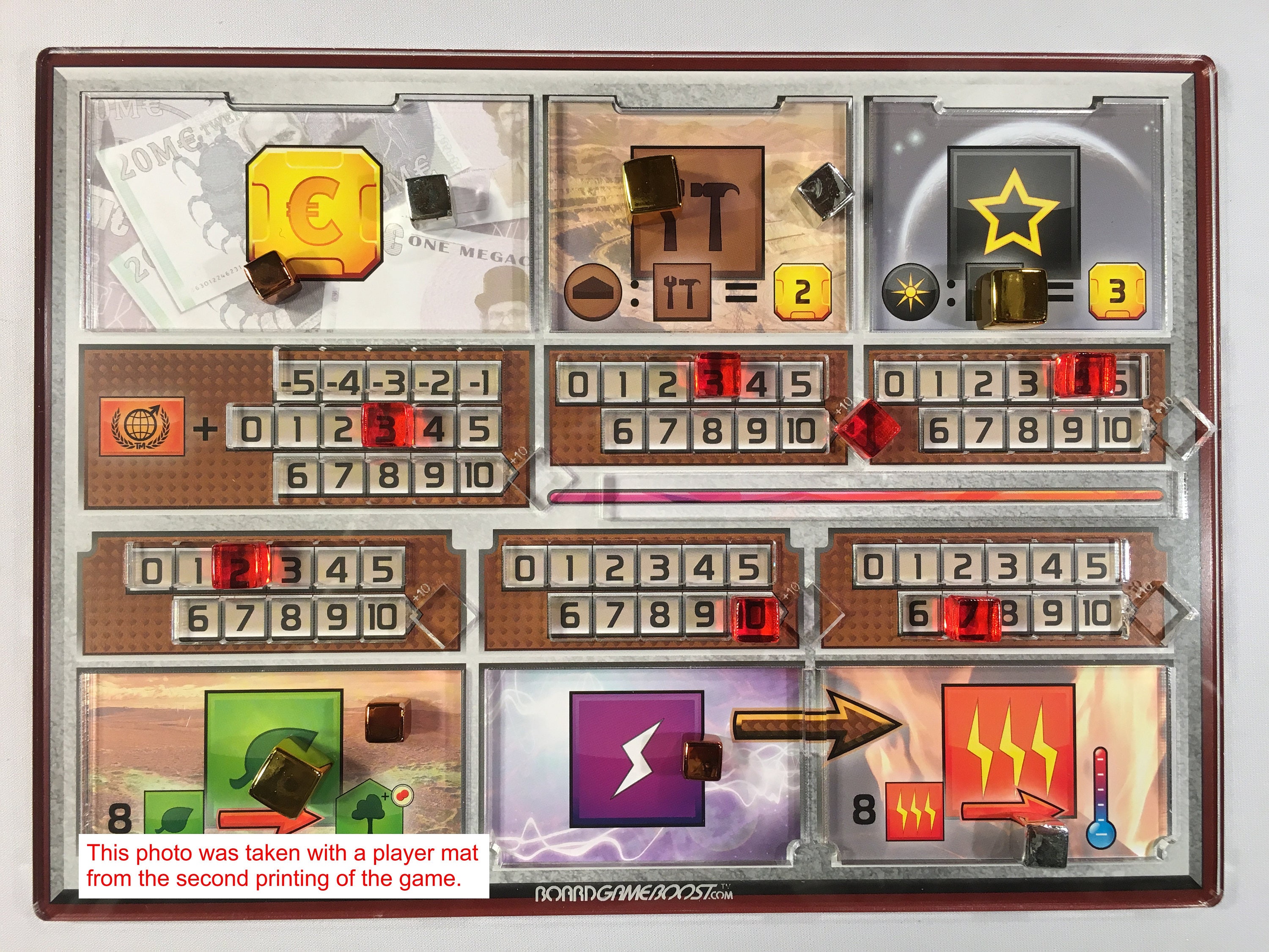 Terraforming Mars Player Mat Overlay ONLY no Backboard - Etsy