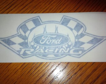 Ford Racing Decal | Etsy