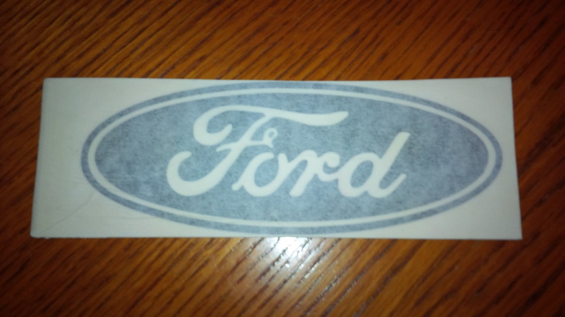 Ford Oval Decal | Etsy