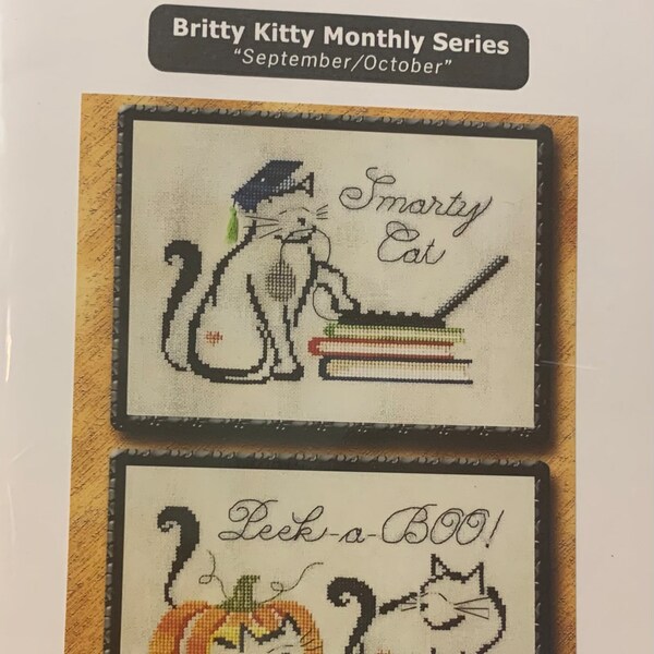 Kitty Cross Stitch - Etsy