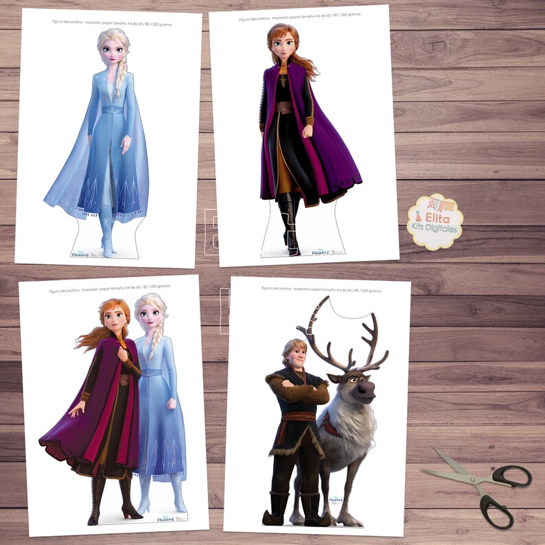 Kit imprimible Frozen 2 Congelados 2 Decoración Fiestas de | Etsy