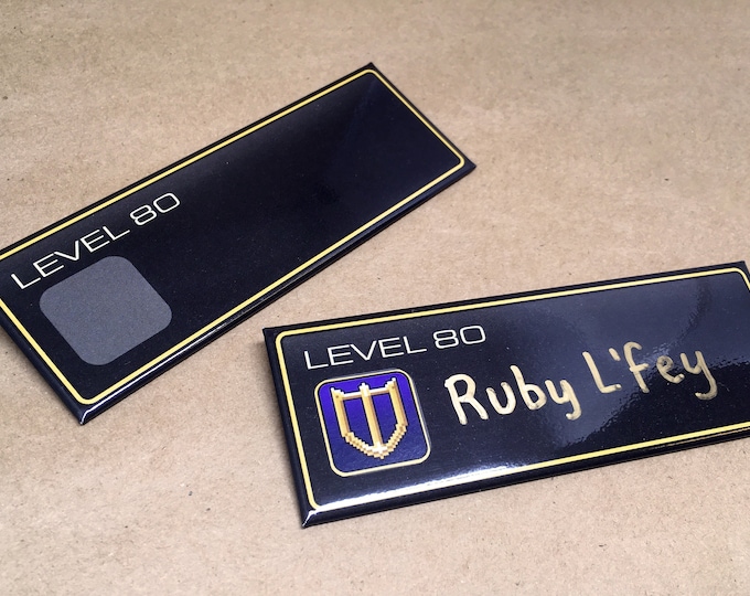 FFXIV Warrior of Light Nametag Custom Button, Ffxiv Cosplay, Ffxiv ...