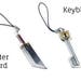 Video Game Sword Clear Acrylic Charm | Phone Charm, Video Game Charm ...