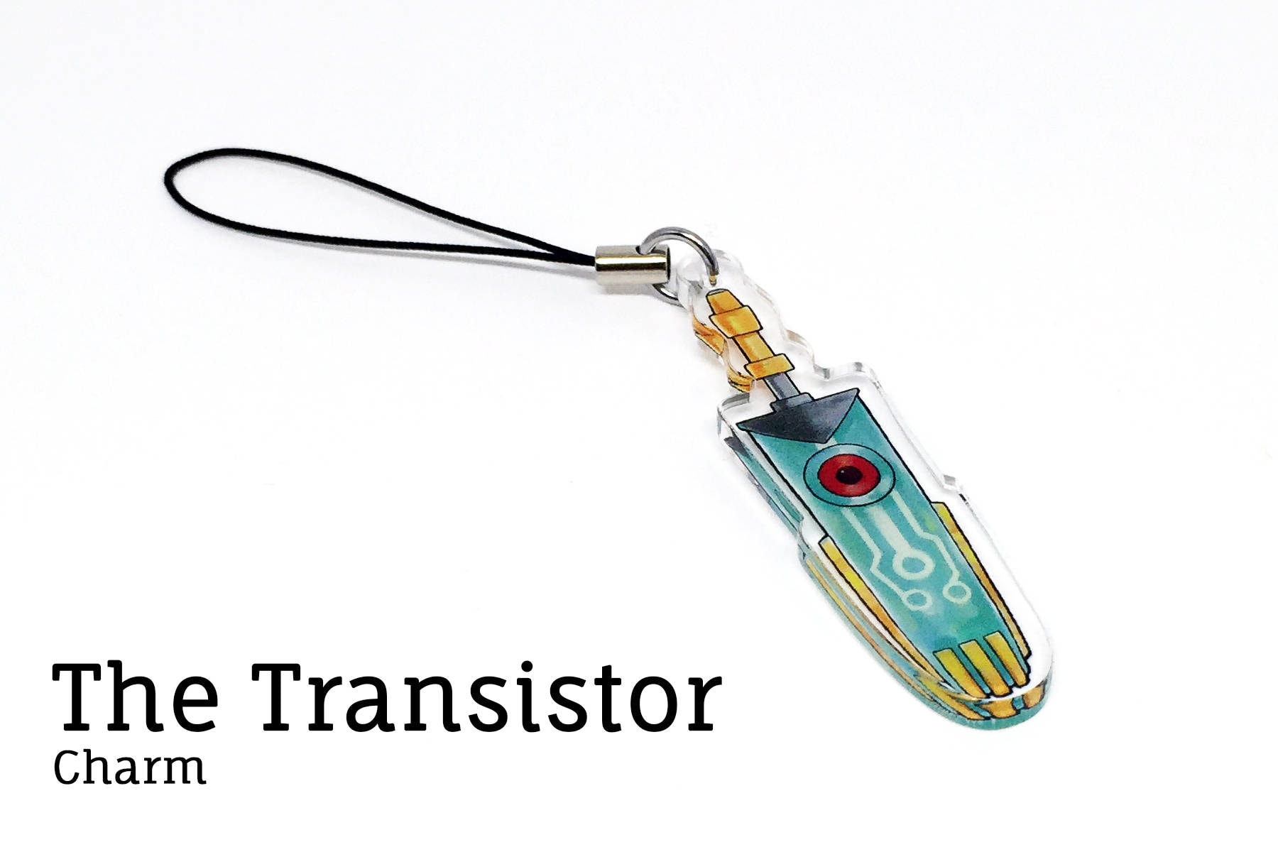 Video Game Sword Clear Acrylic Charm Phone Charm Video Game - Etsy