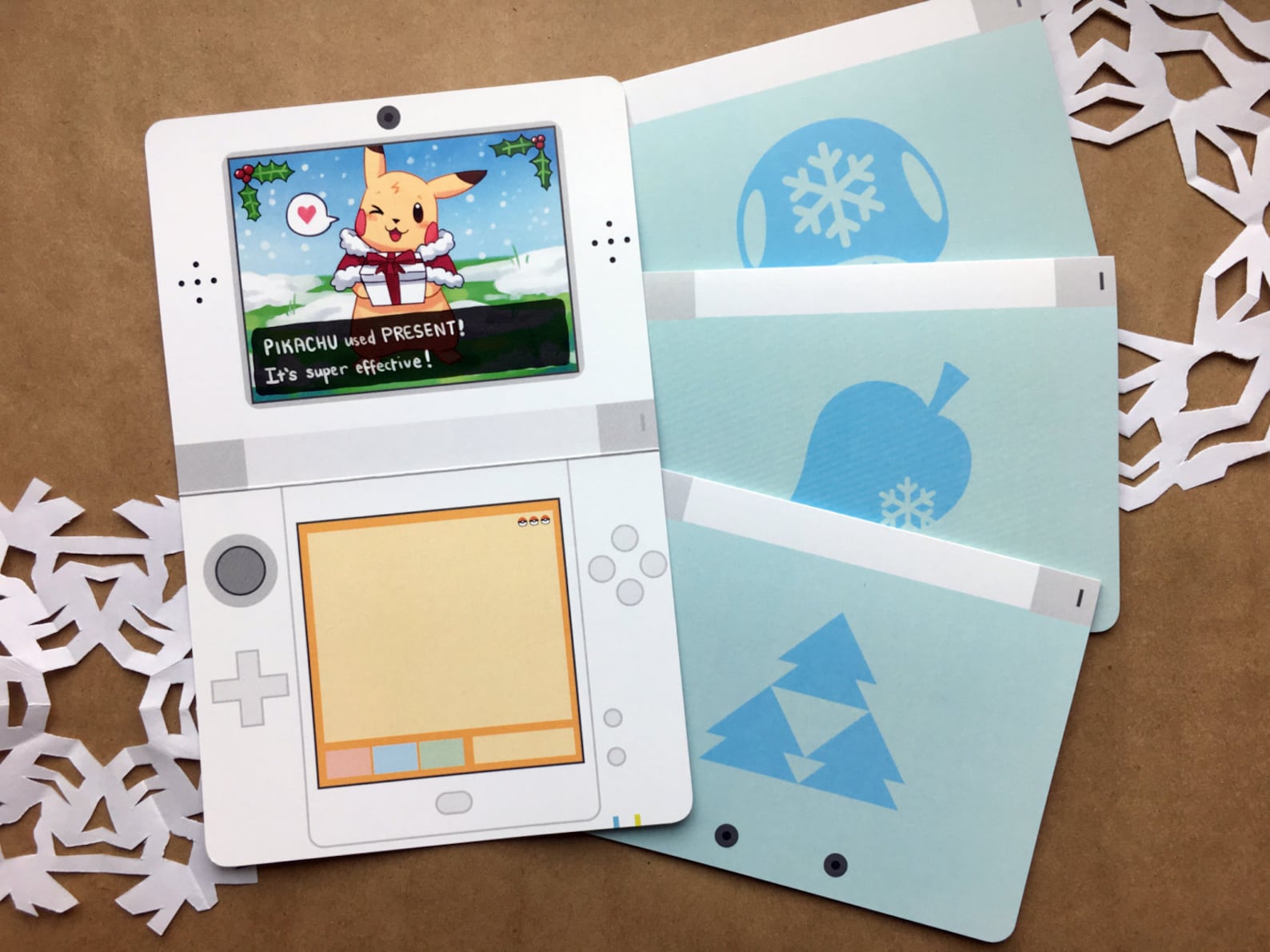 Nintendo Christmas Card | Cute Christmas Card, Geek Greeting Card ...