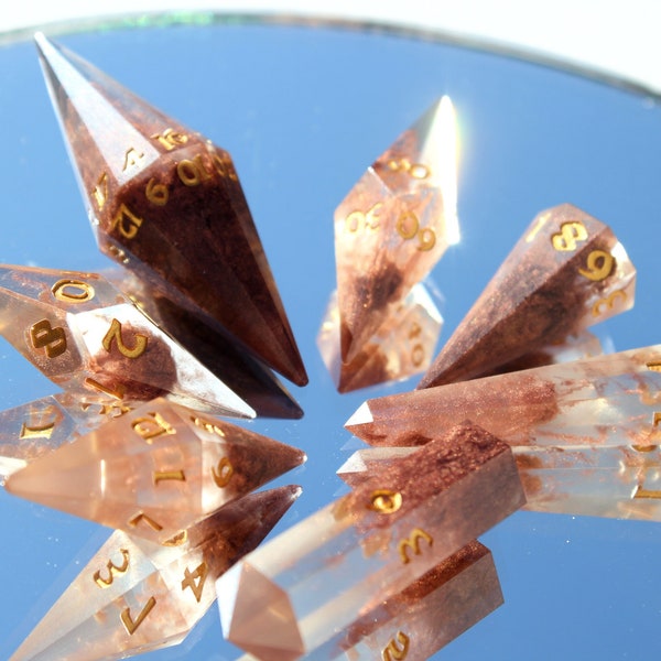 Crystal Dice - Etsy