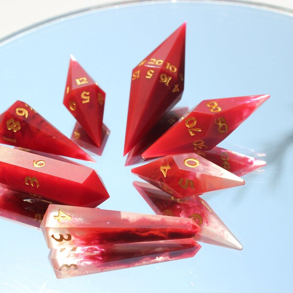 Crystal Dice - Etsy