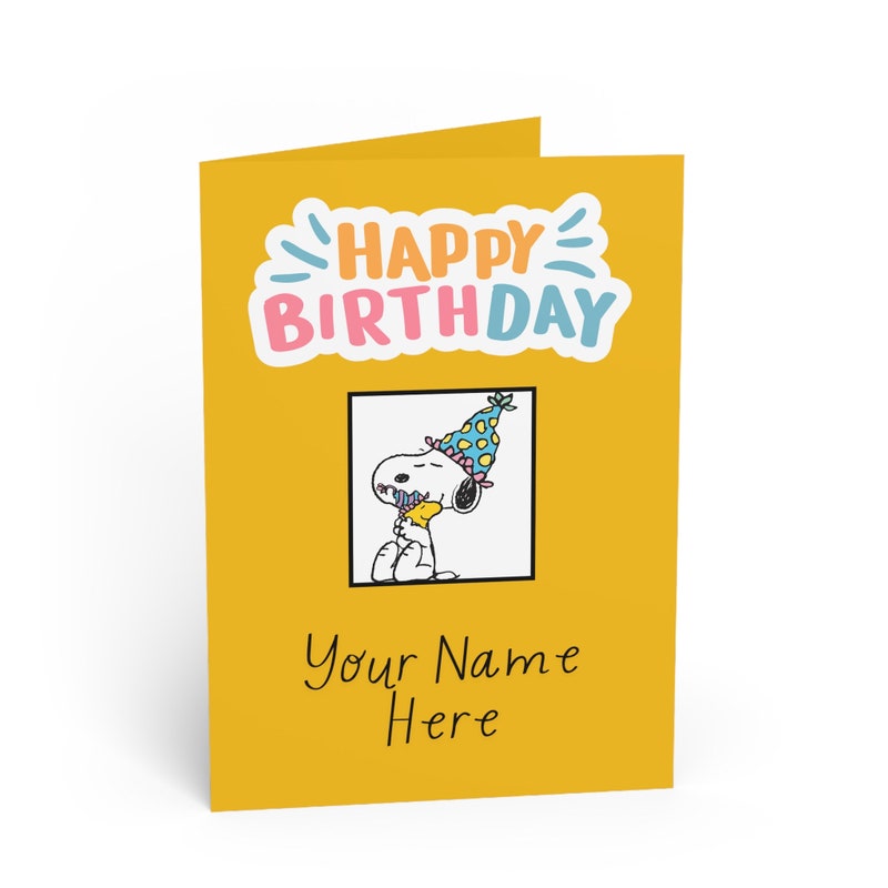 Snoopy Birthday - Etsy
