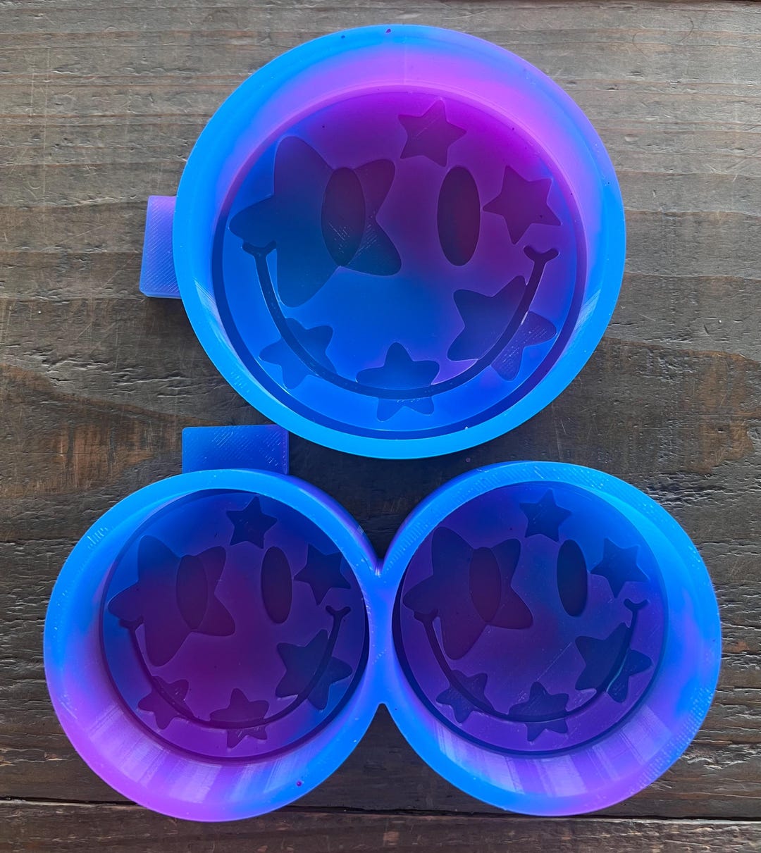 Star Smiley Face Freshie & Vent Mold Set - Etsy