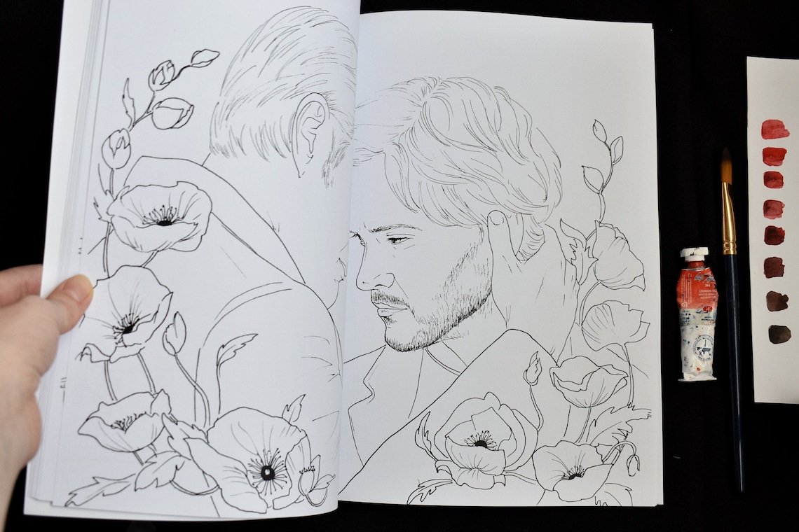 Hannibal Coloring Book - Etsy