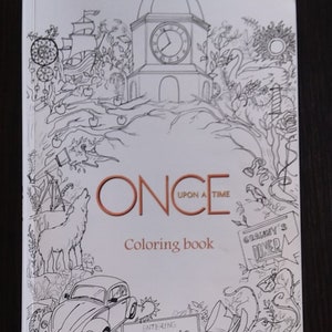 Once Upon A Time Coloring Book - Etsy