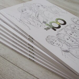 The 100 Coloring Book - Etsy