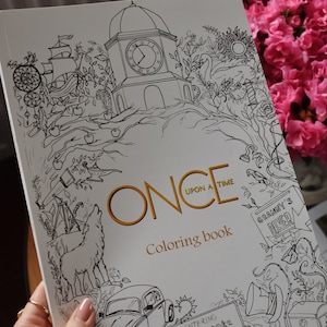 Once Upon A Time Coloring Book - Etsy