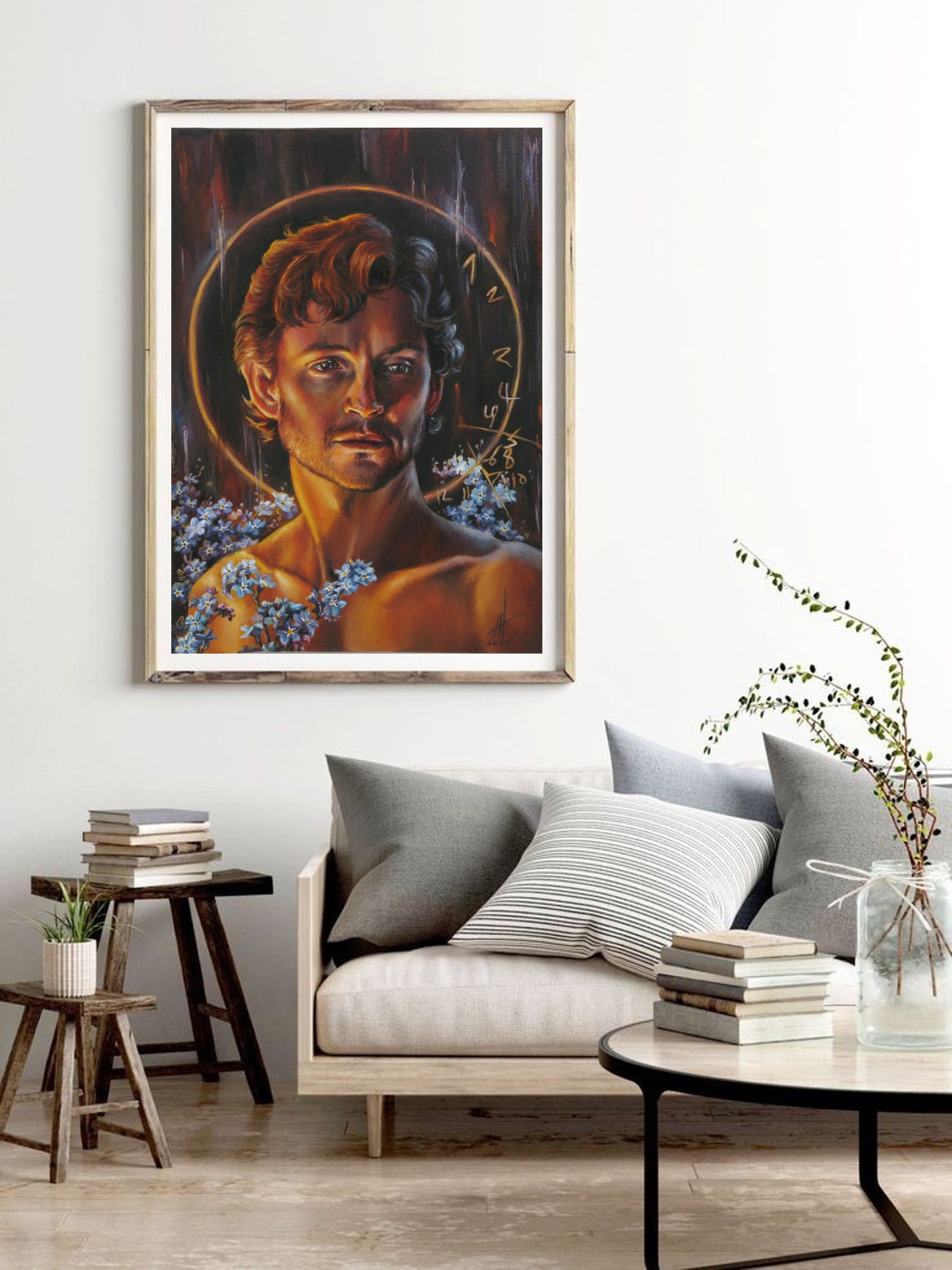Will Graham Hannibal Painting Print Fannibal Fest - Etsy
