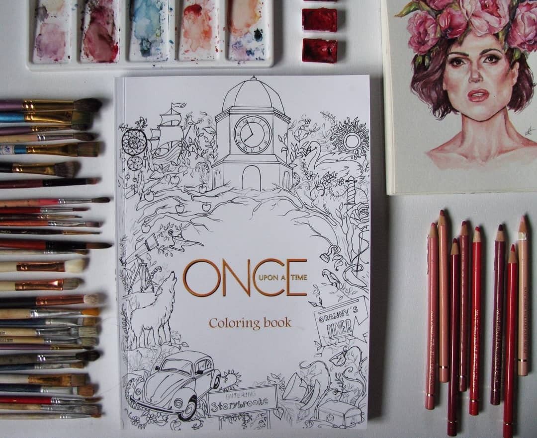 Once Upon A Time Coloring Book | Etsy