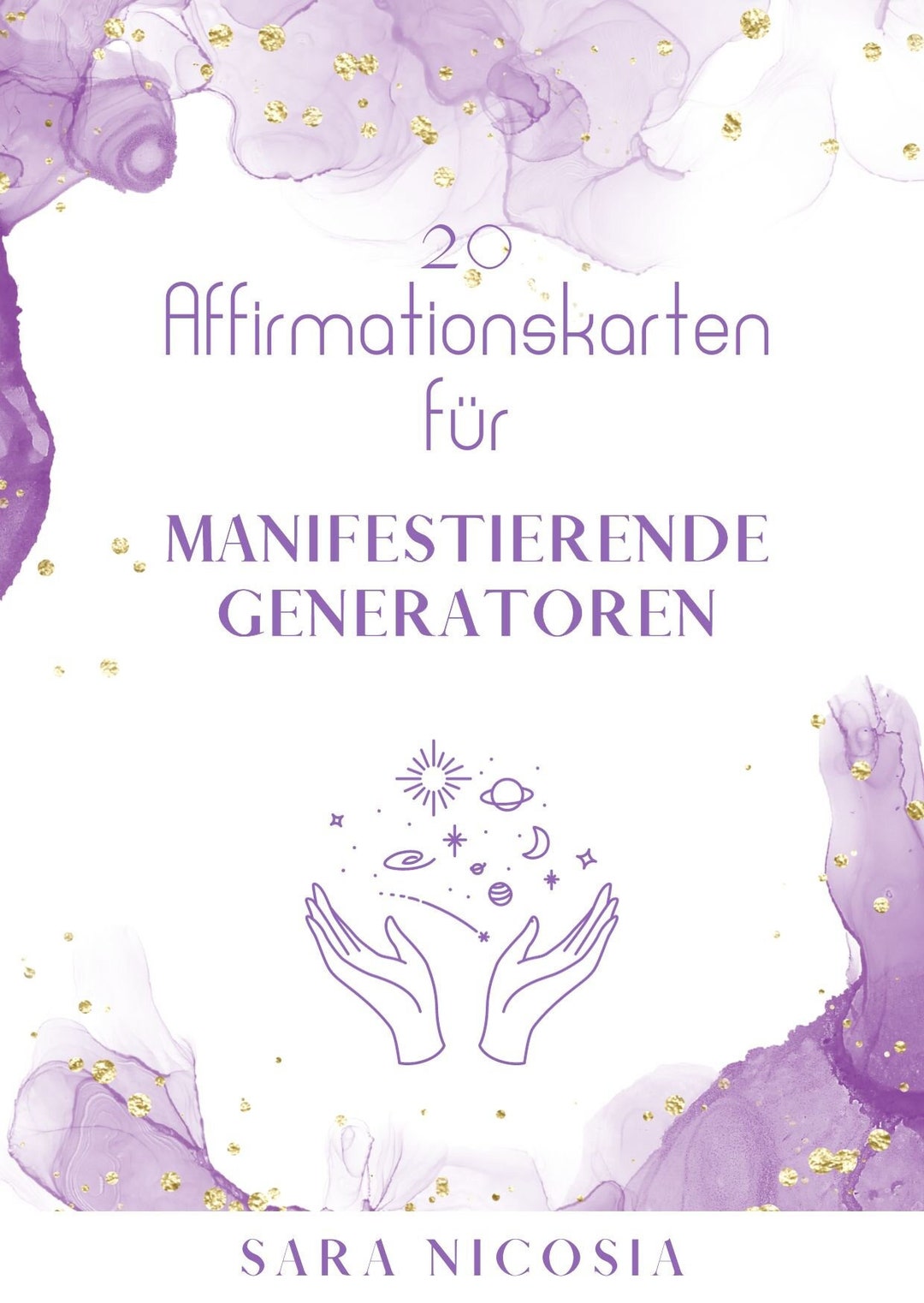 20 Affirmation Cards for Manifesting Generators / Mgs Human Design - Etsy