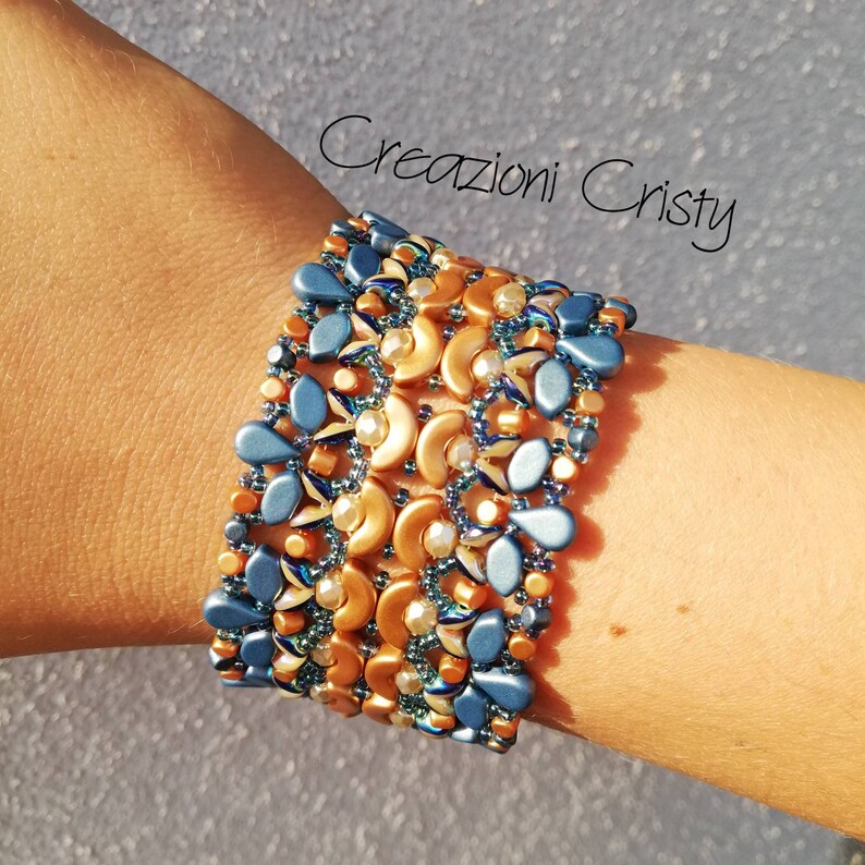 DIY ITA ENG Bracciale Ambra Bracelet Beading Tutorials and - Etsy