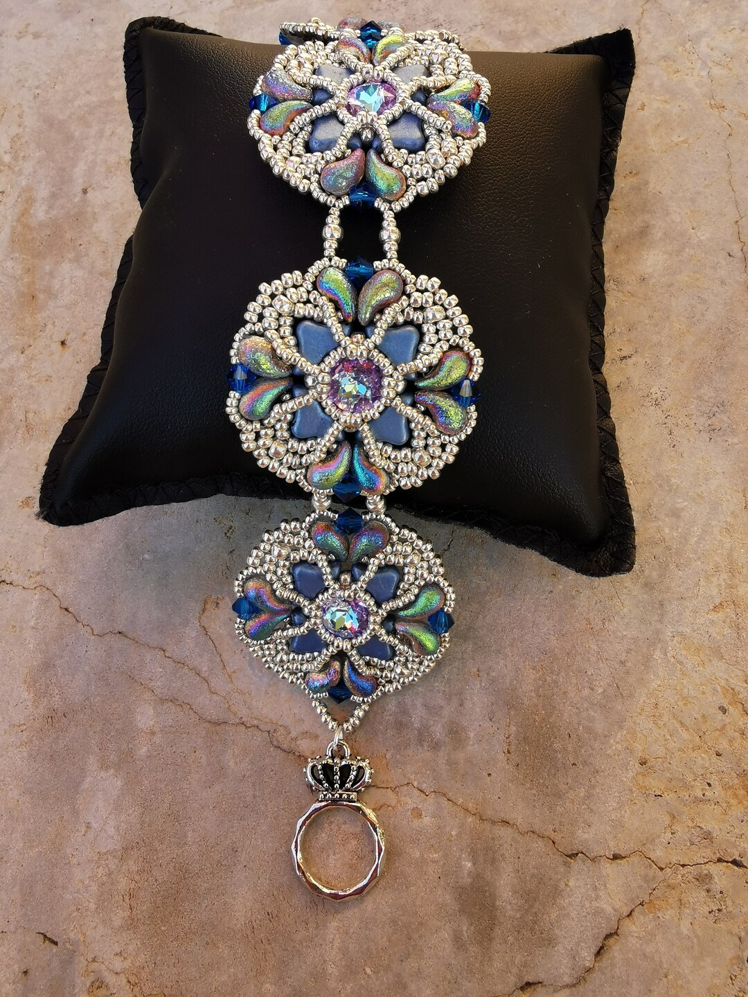 Pattern Bracialet Princess, Beadwork, Beading Chaton 8 Mm, Beading ...