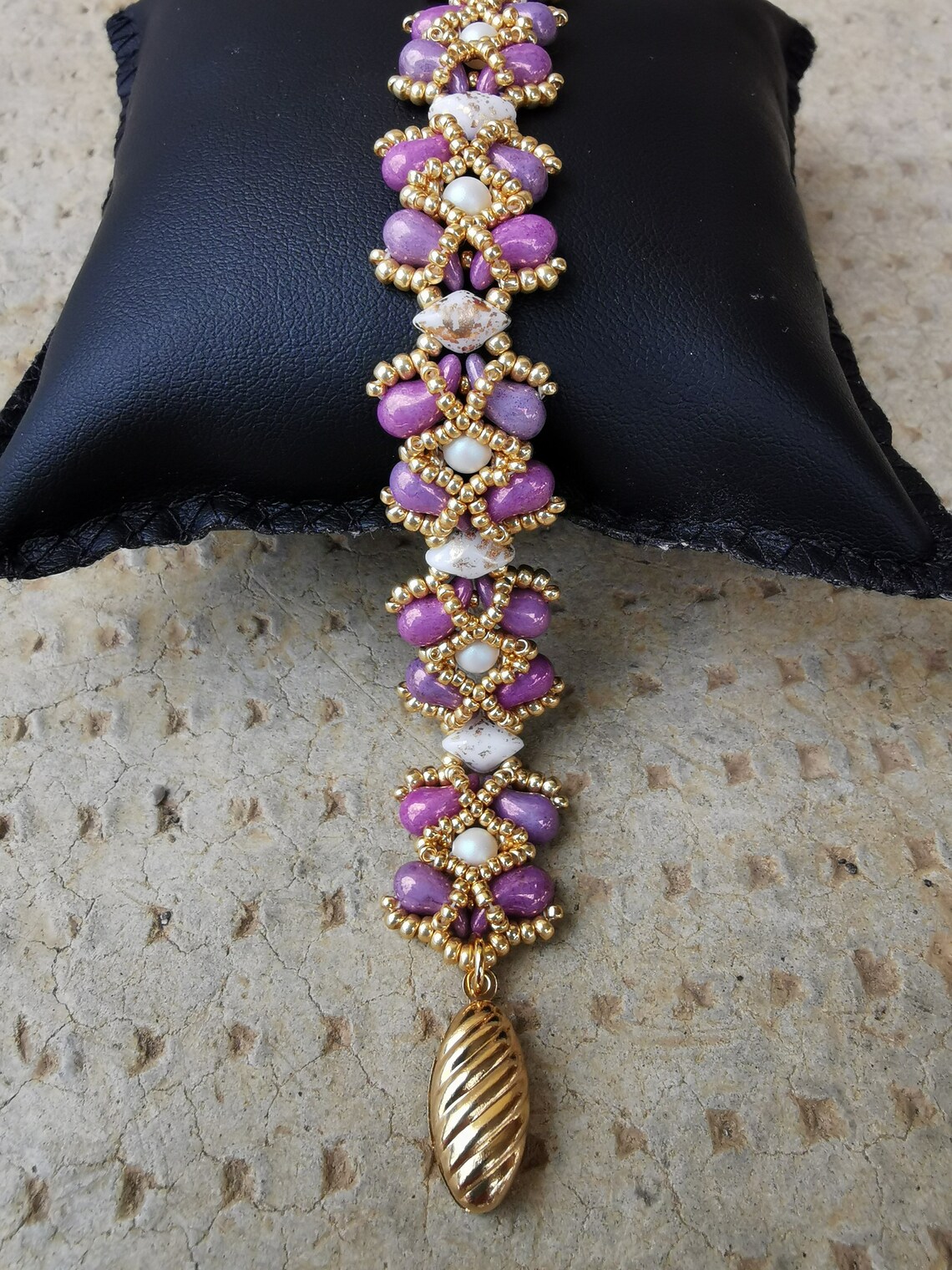Pattern Zanzibar Bracialet Beadwork Beading Zoliduo Gemduo - Etsy