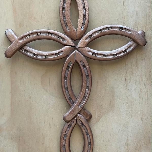 Horseshoe Cross - Etsy