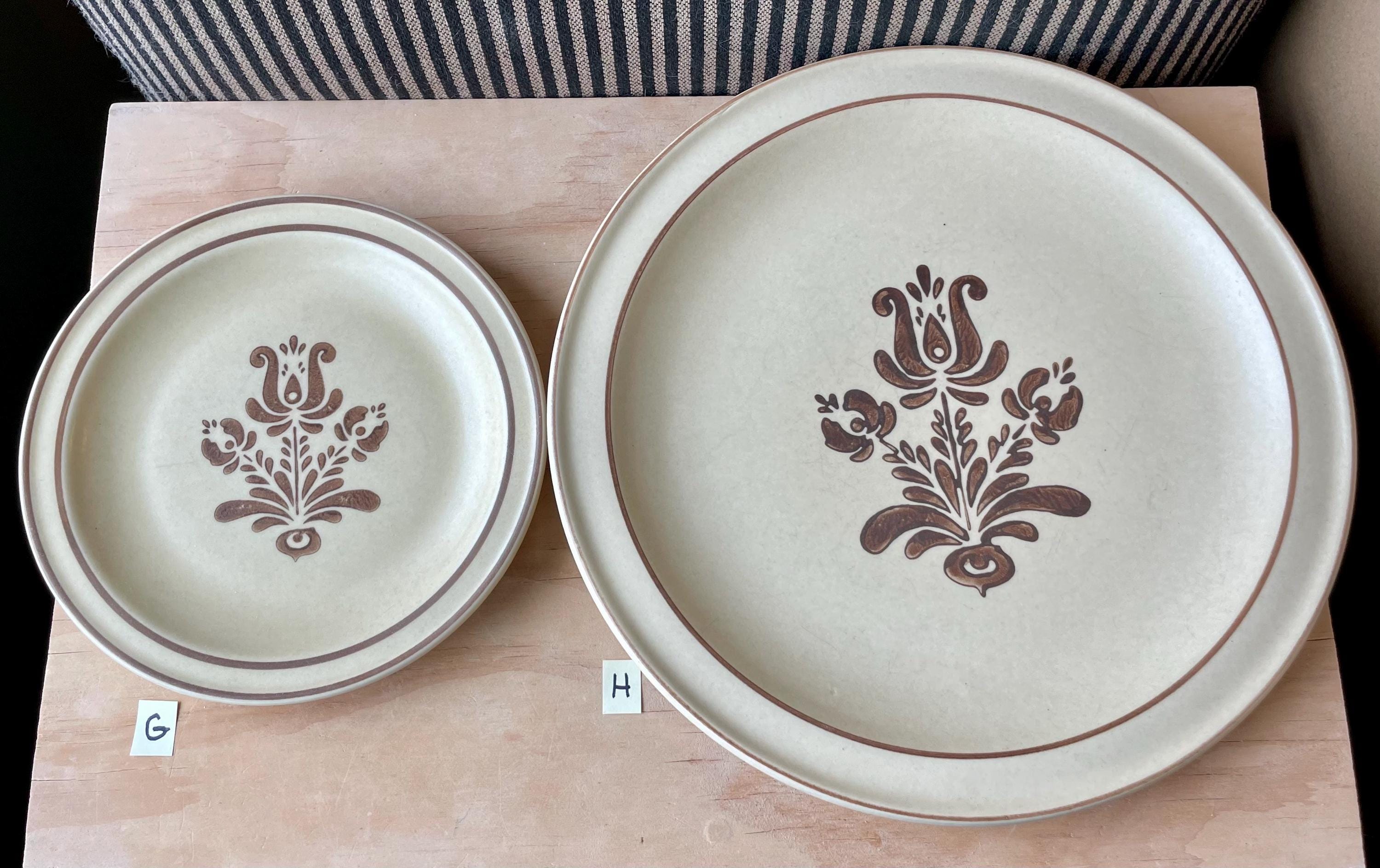 Vintage Pfaltzgraff Village Dinnerware: USA Made, Retired Pattern - Etsy