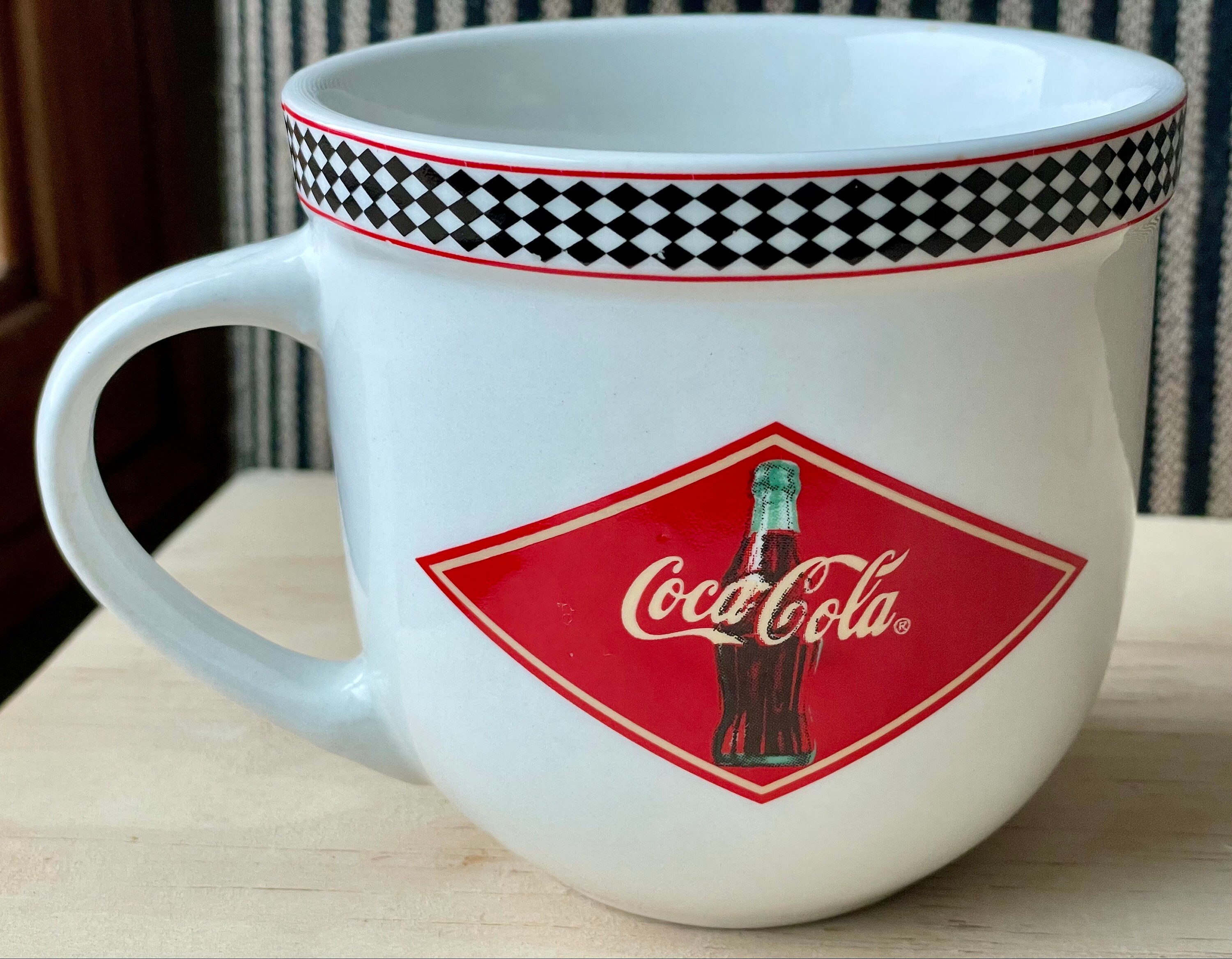 Vintage Coca Cola Dinnerware: Checkered Diner & Good Ol' Days Plates - Etsy