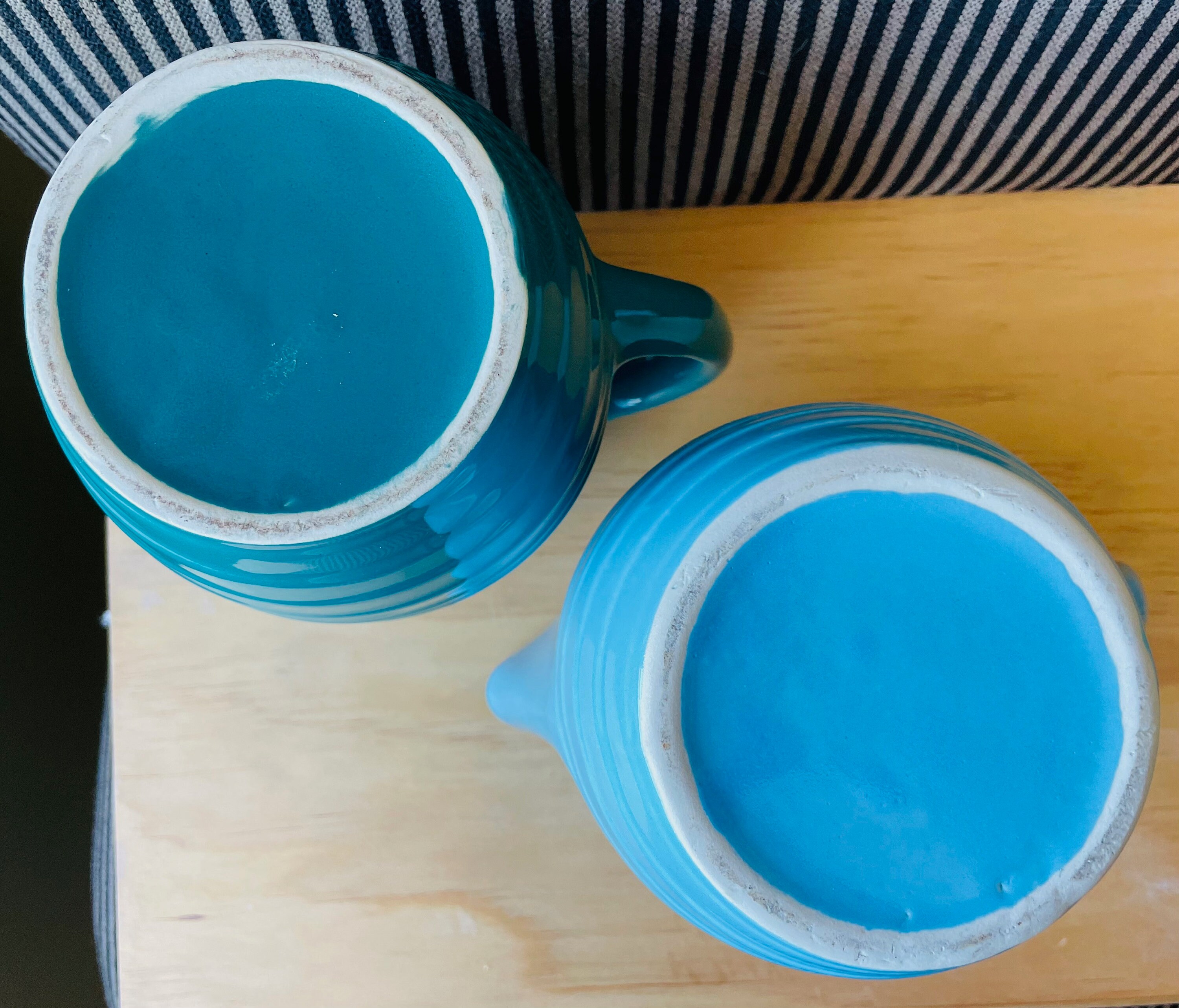 Oxford Ware Covered Refrigerator Pitchers - Ceramic Pottery Water ...