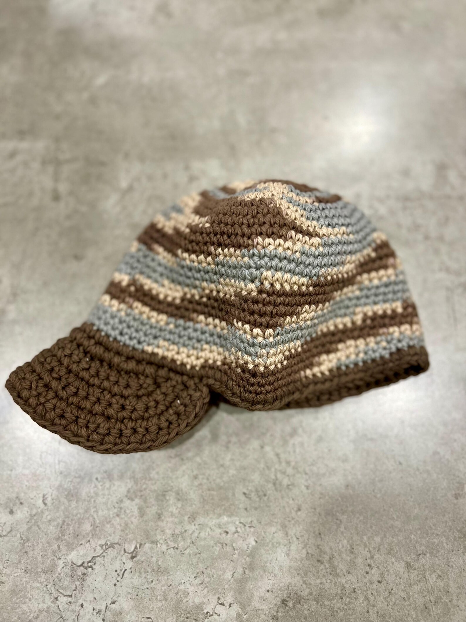 Men’s Crochet Baseball Cap, Adult and Teens Summer Cap, Crochet Hat ...