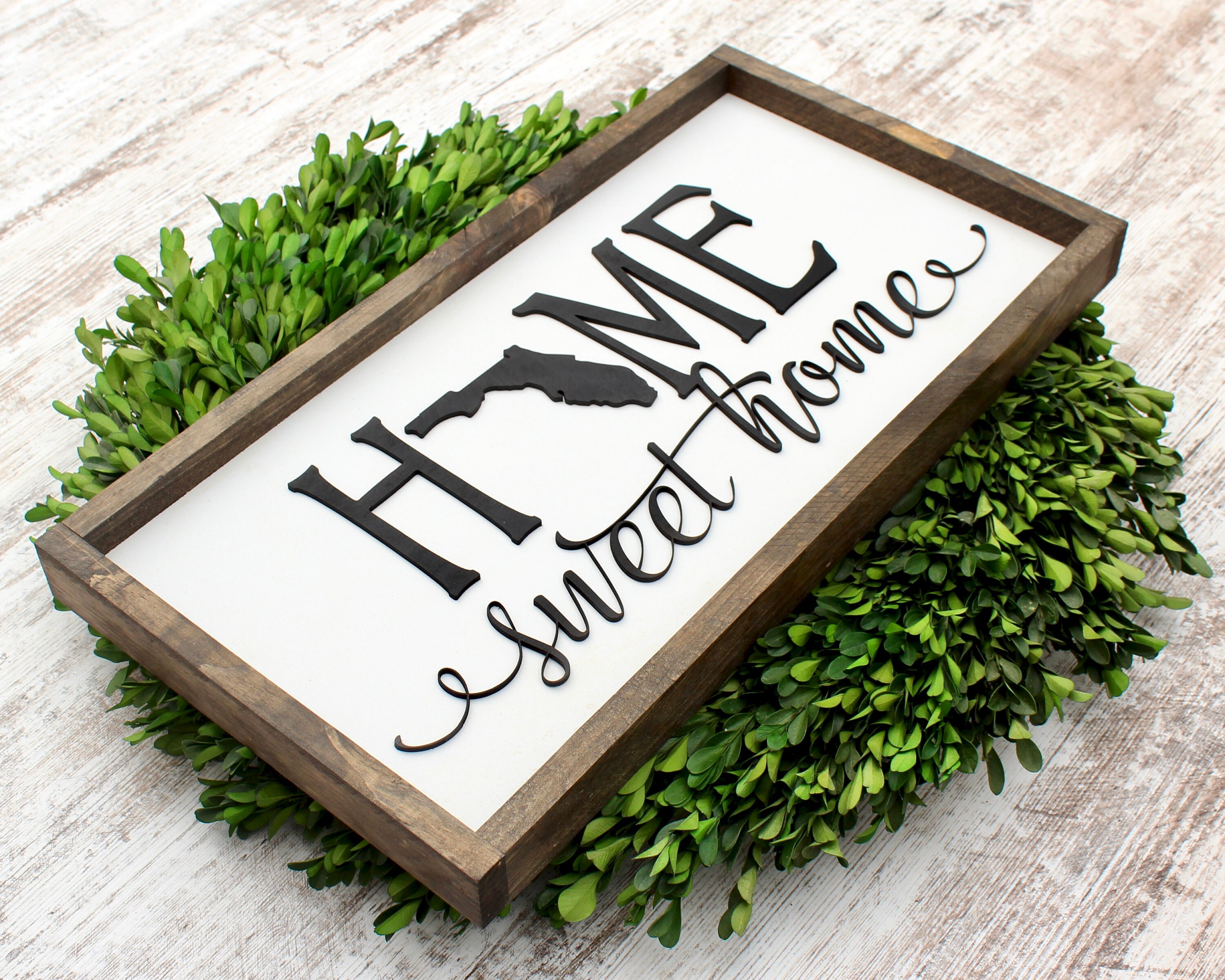 Florida | Florida Sign | Florida Decor | Florida Home Sweet Home Sign ...