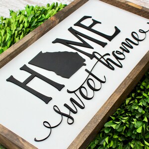 Georgia | Georgia Homes Sign | Georgia Sign | Georgia Decor | Georgia ...