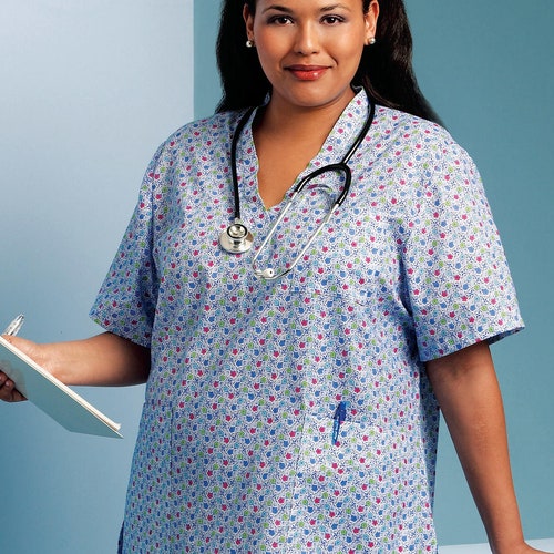 Doctor Scrubs PANTS / PDF Sewing Pattern for Women & Youtube - Etsy
