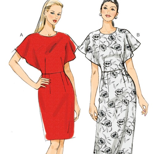 Sewing Pattern for Womens Dress Vogue Pattern V1698 Very - Etsy
